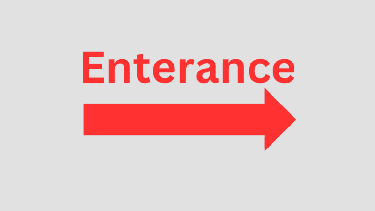 Entrance vs. Enterance: Which is Correct?